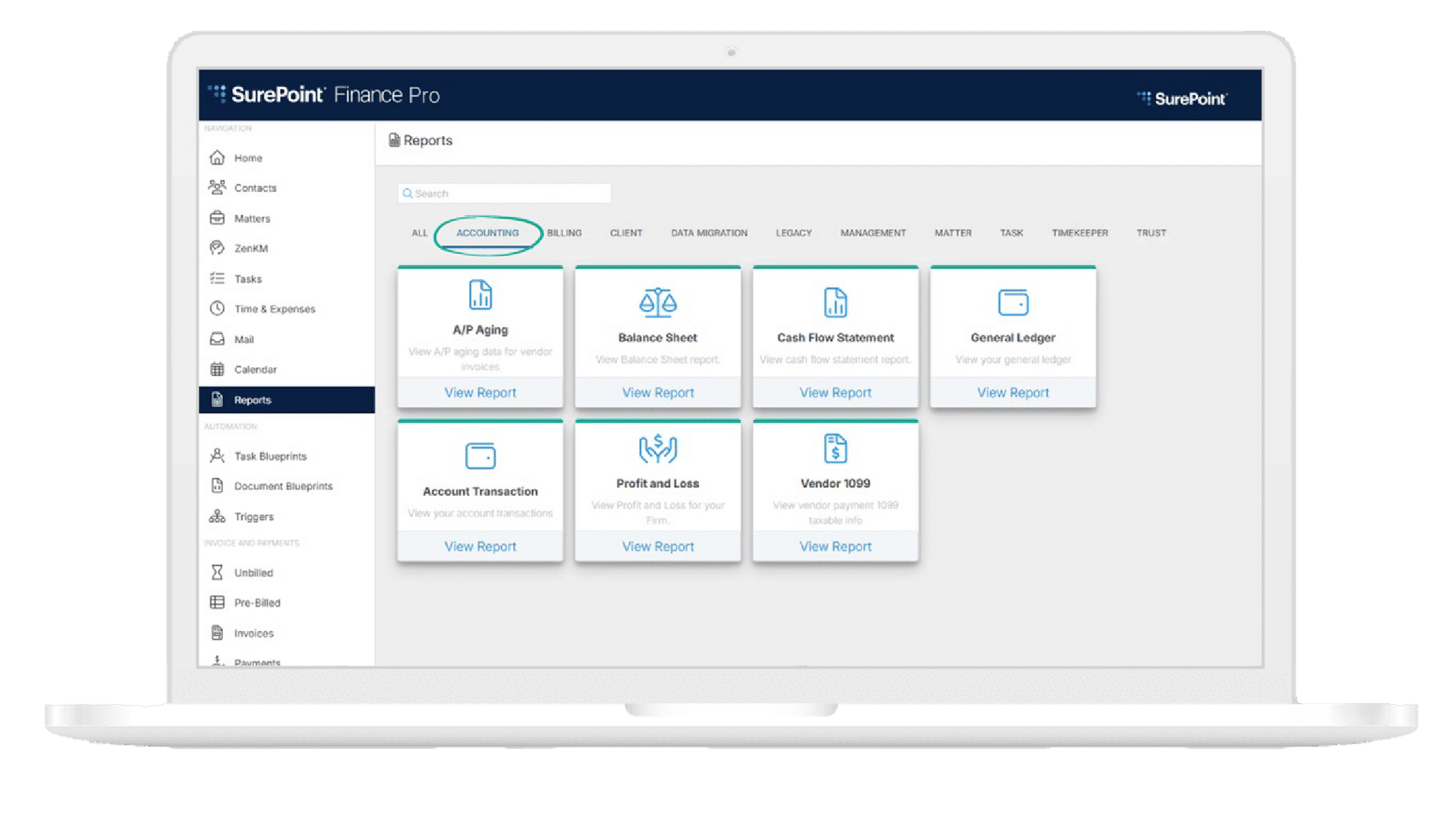 Finance Pro - SurePoint Technologies